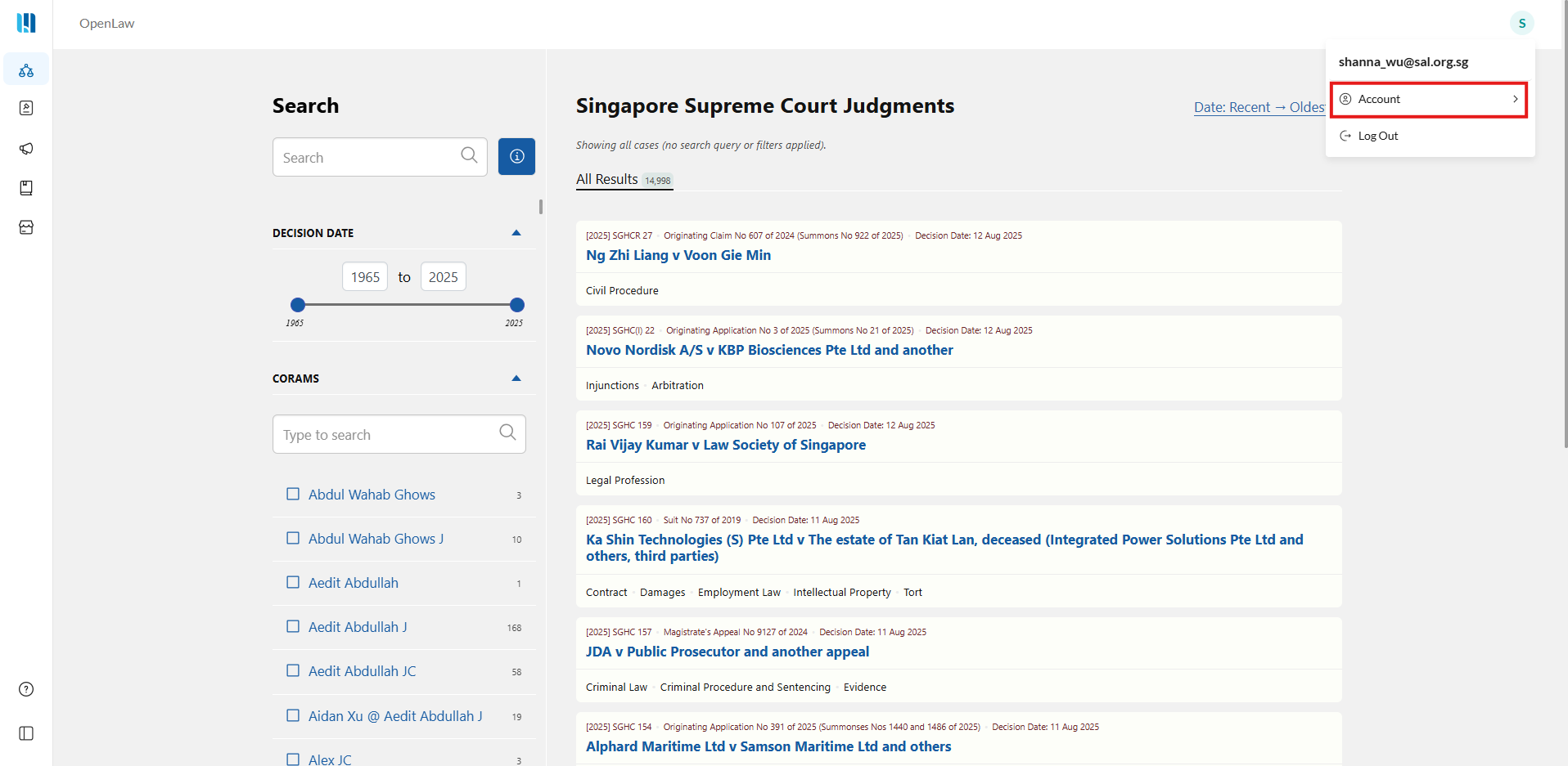How to Manually Link Your Legal Research Account to LawNet.com